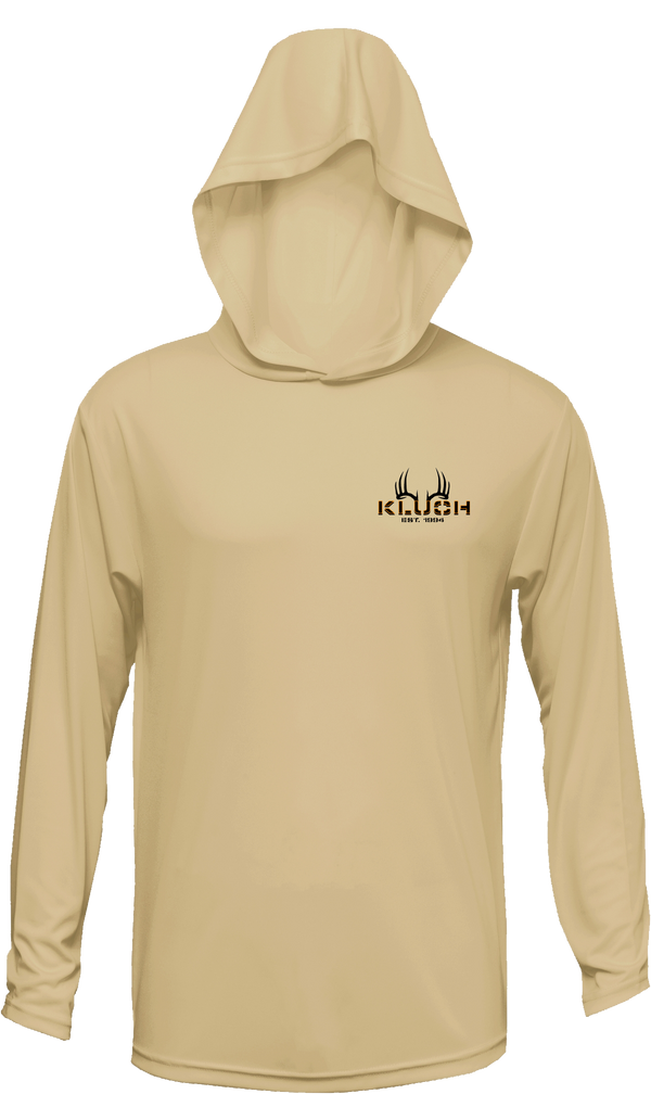 Kluch Racked Up Long Sleeve Hooded Performance Shirt - Kluch Apparel